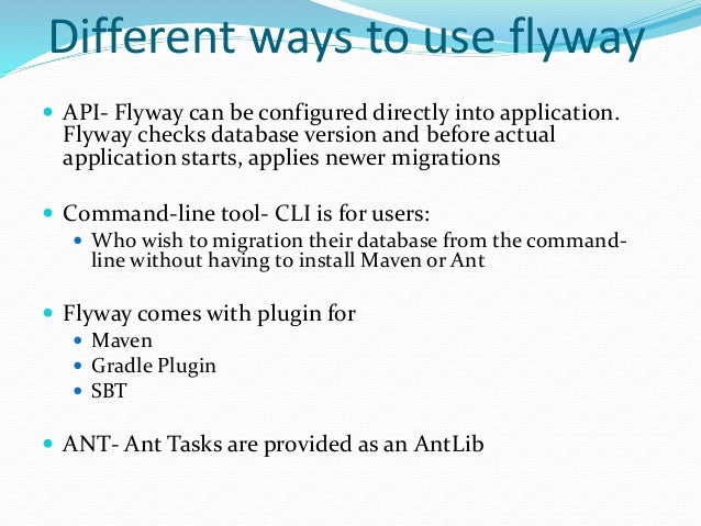 Getting Started With Agile Database Migrations For Java Flywaydb
