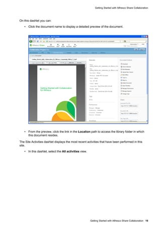 Getting started with_alfresco_share_collaboration_for_enterprise | PDF