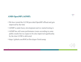 Getting started with AMD GPUs | PPT