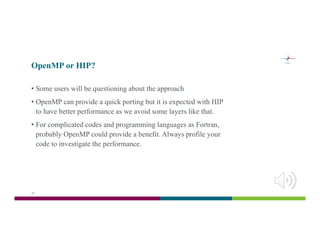 Getting started with AMD GPUs | PPT