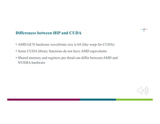 Getting started with AMD GPUs | PPT