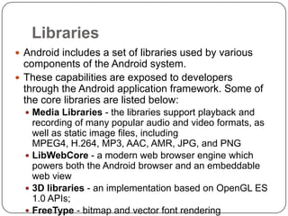 Getting started with android | PPT