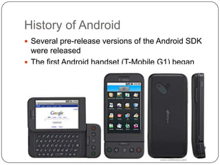 Getting started with android | PPT