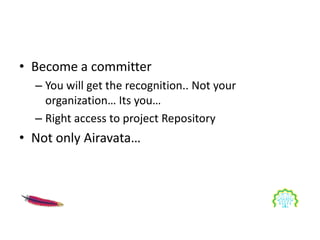 Getting started with Apache Airavata | PPT