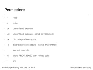 Getting started with AppArmor | PDF