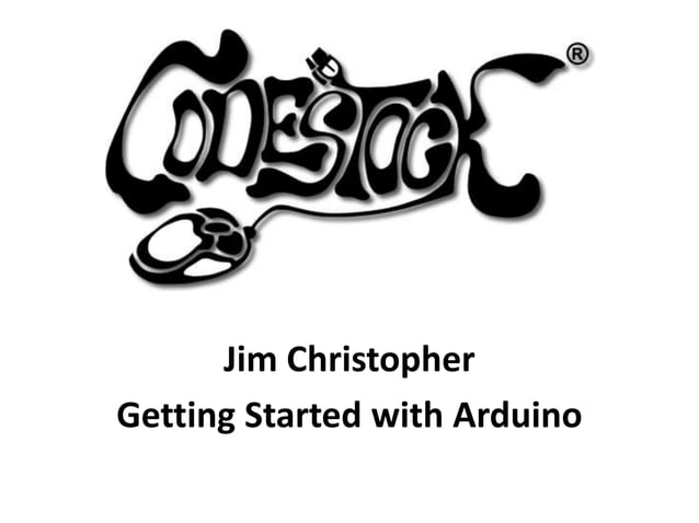 Getting Started With Arduino Ppt