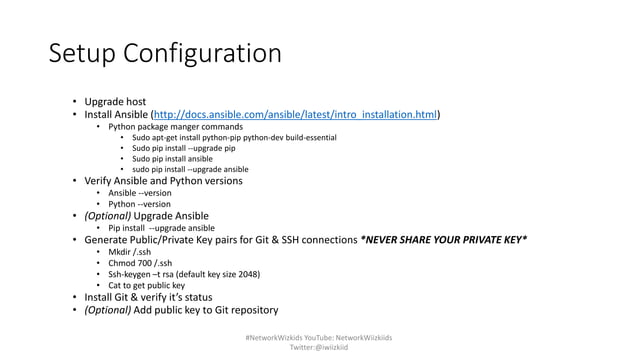 Getting Started With Automation Using Ansible Ppt