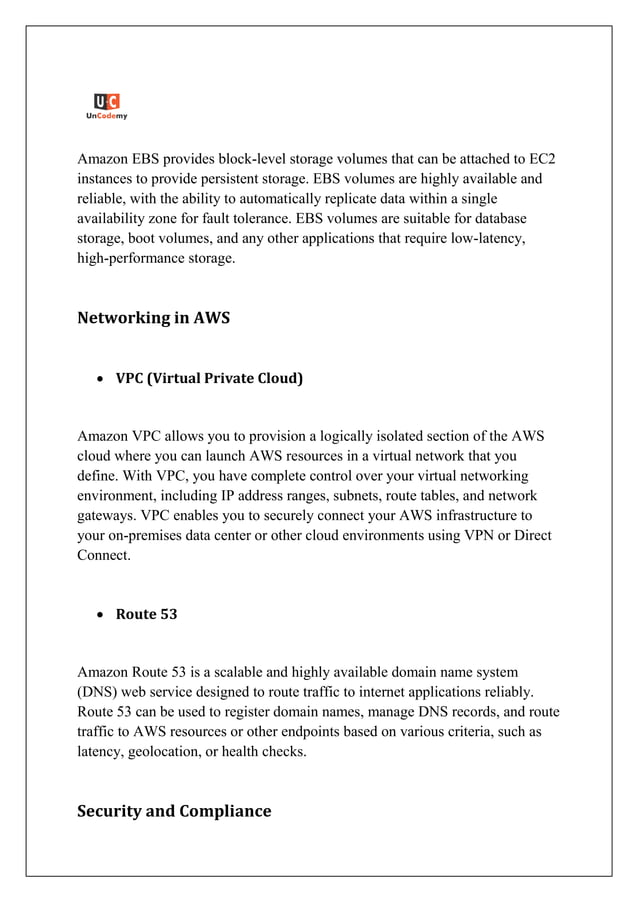 Cloud 101: Your Gateway to Computing Freedom With AWS | PDF