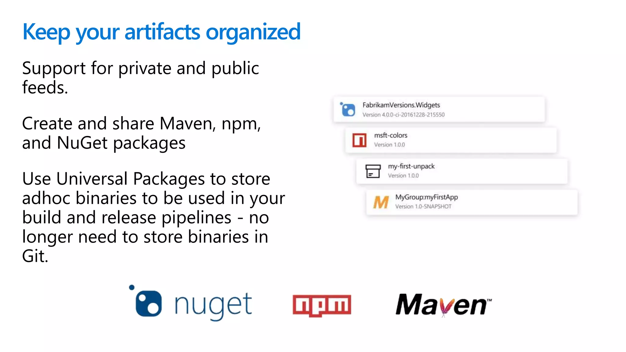 Getting Started with Azure Artifacts | PPTX