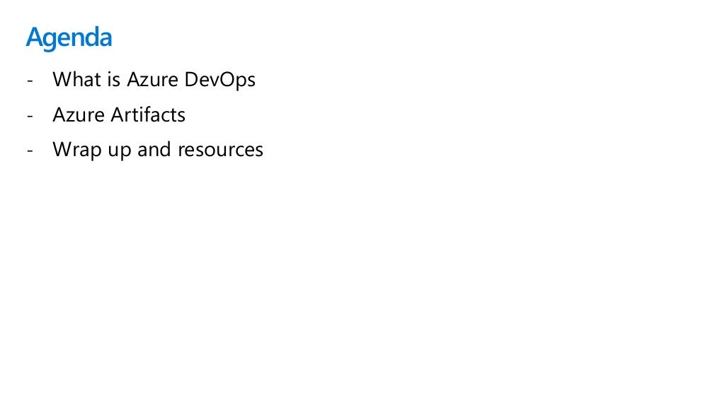 Getting Started with Azure Artifacts