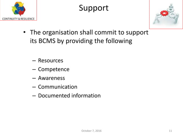 Getting Started with BCM Program | PPTX | Business Utilities | Business