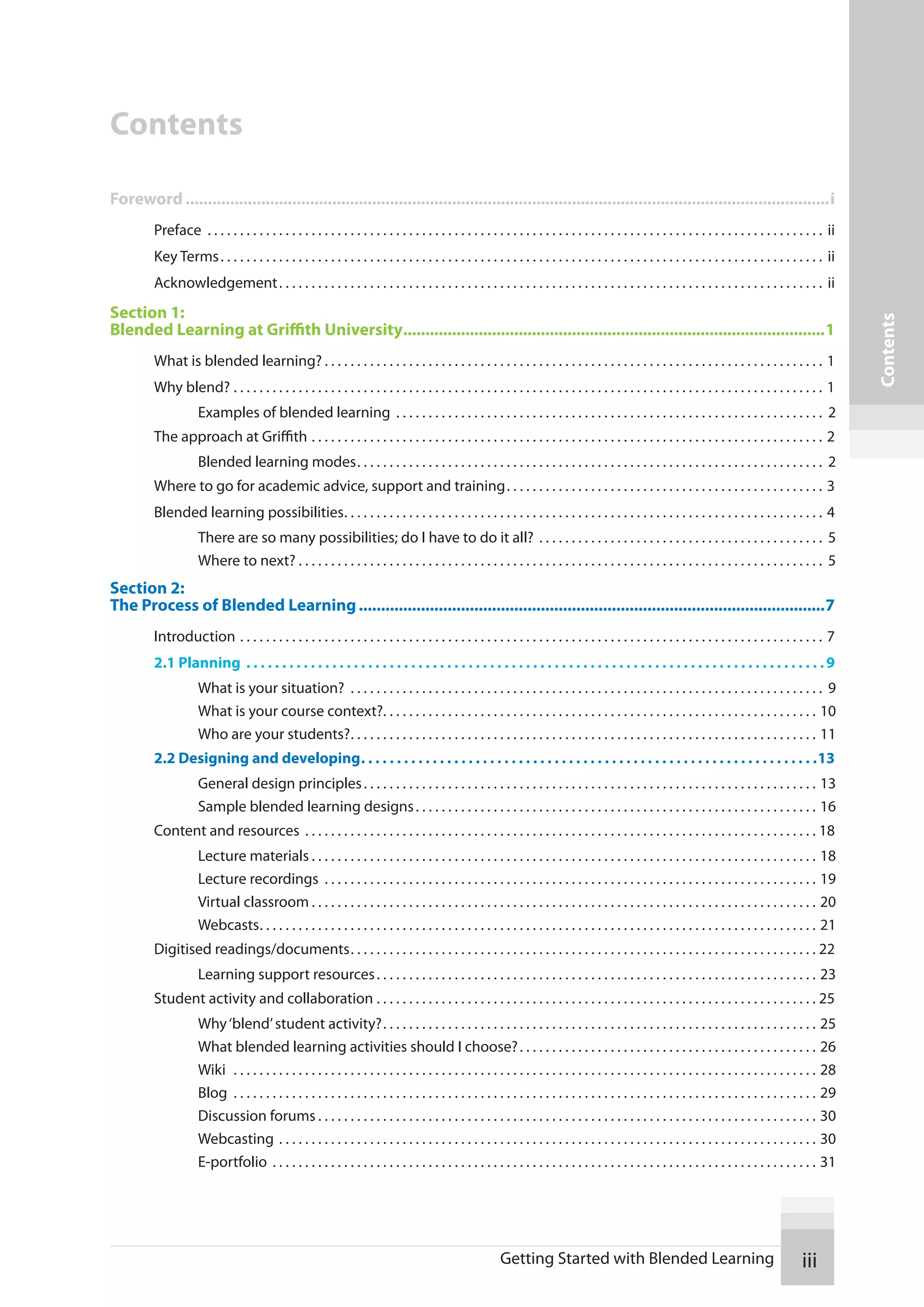 Getting started with blended learning guide | PDF | Undergraduate Education | College Education