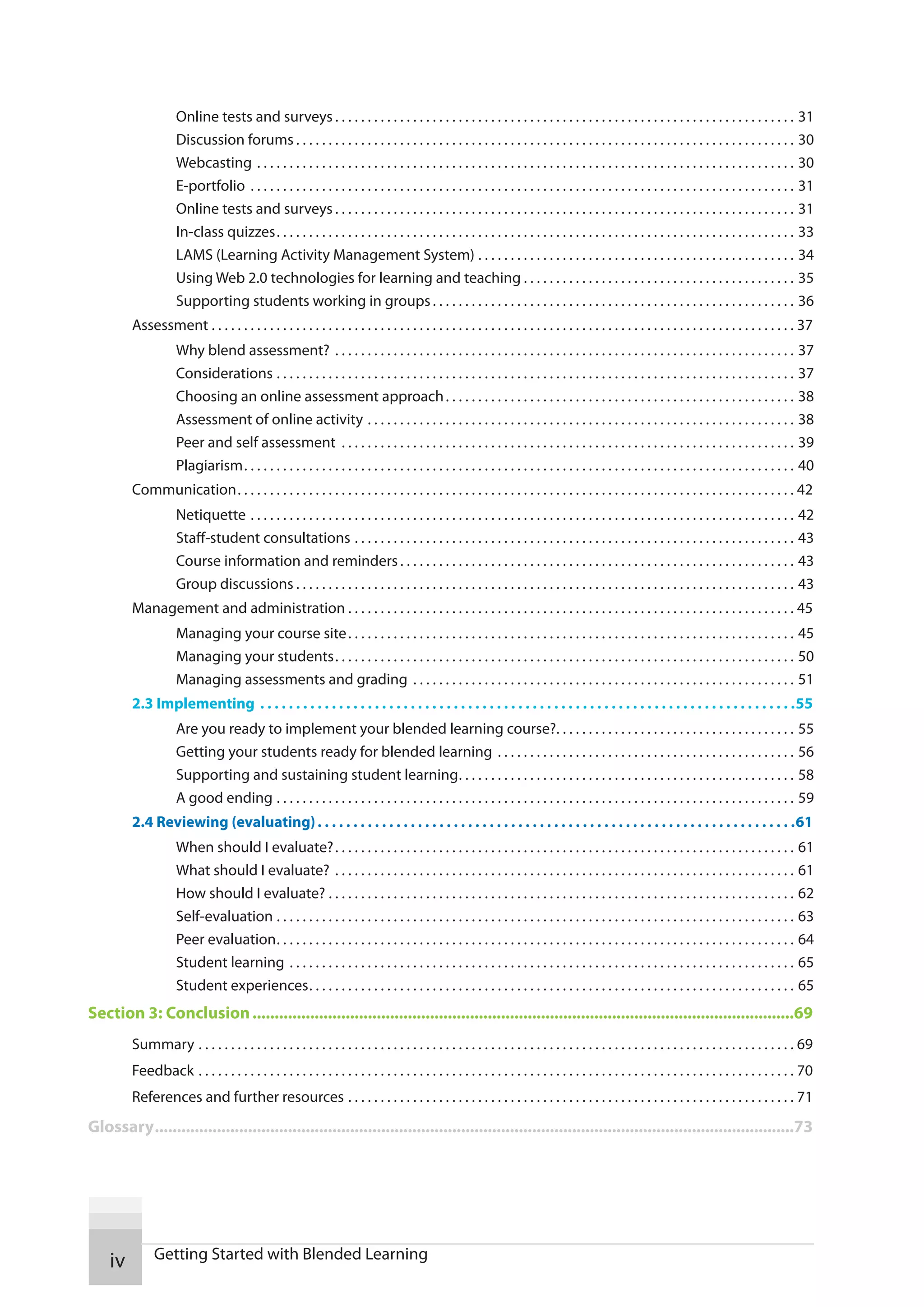 Getting started with blended learning guide | PDF | Undergraduate Education | College Education