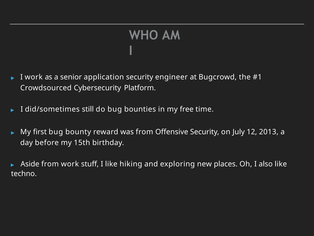 Getting_Started_with_Bug_Bounty program. | PPT