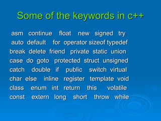 Getting started with c++ | PPT