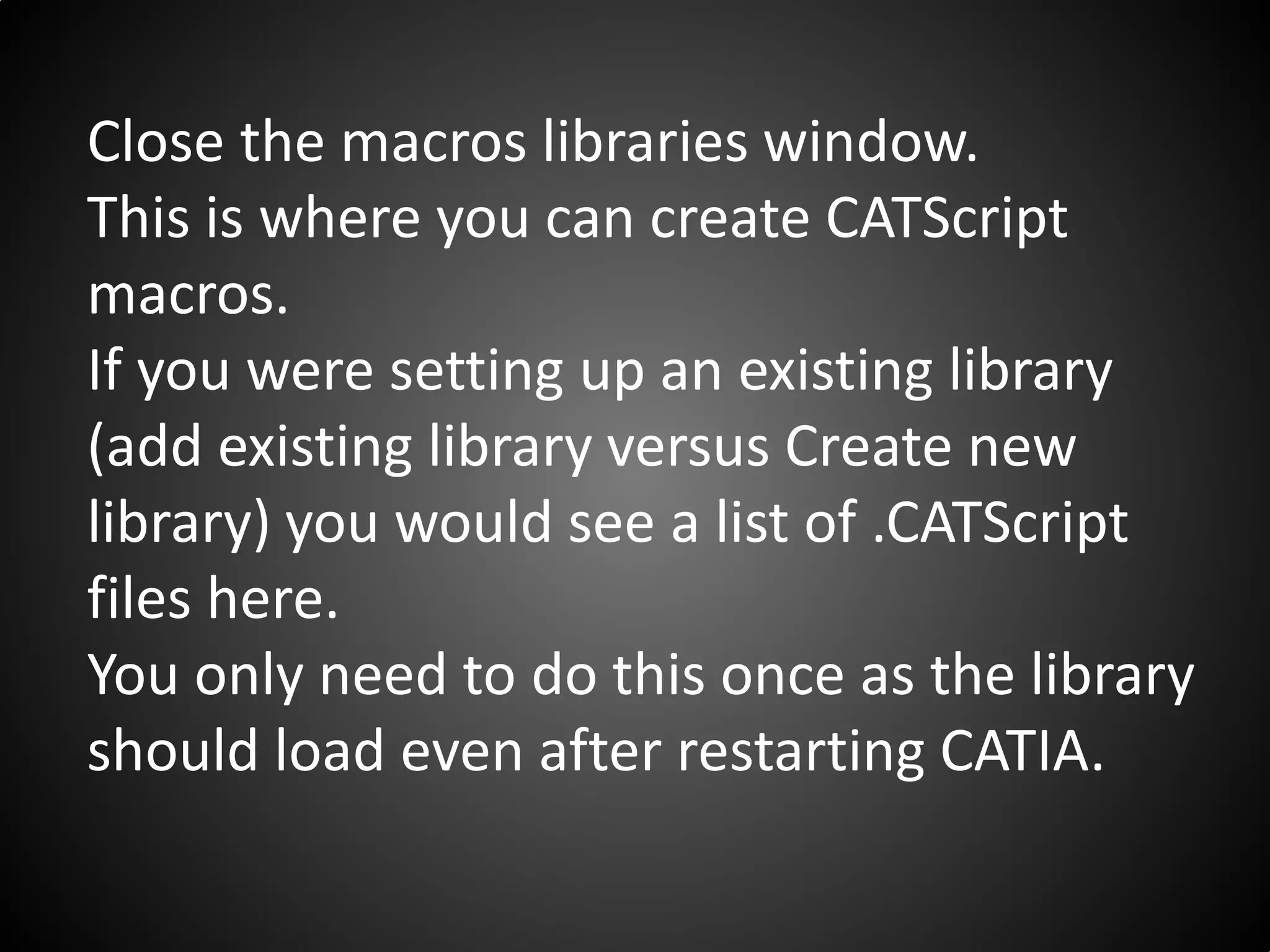 Getting started with CATIA V5 Macros | PDF