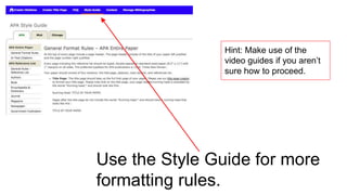 Getting started with citefast | PPTX
