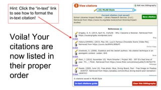 Getting started with citefast | PPT