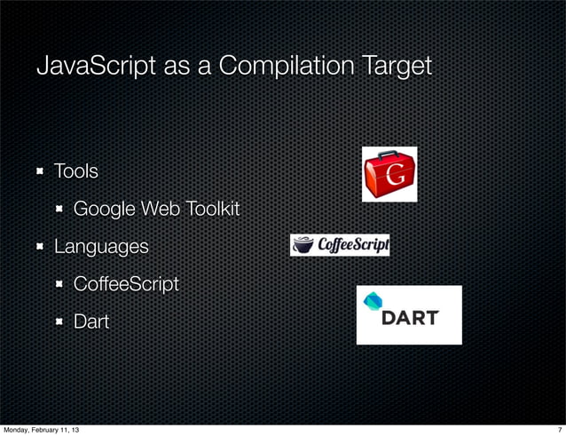 Getting started with ClojureScript | PPT