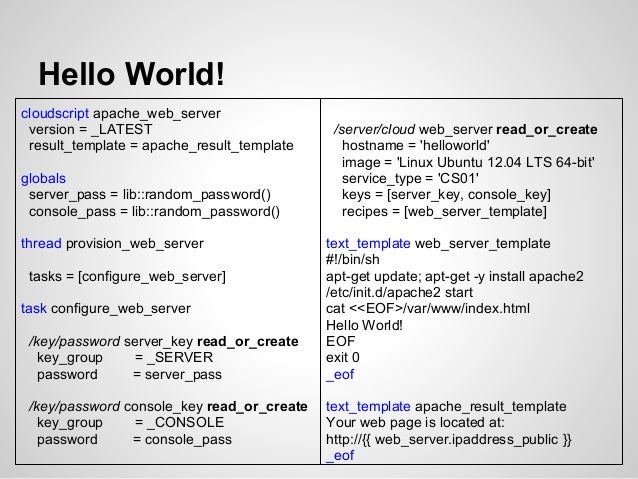 Getting Started with CloudScript