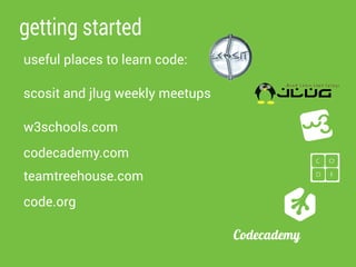 Getting started with code? | PPT