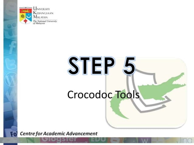 Getting started with crocodoc | PPTX