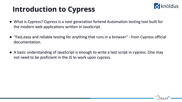 Getting Started With Cypress | PDF