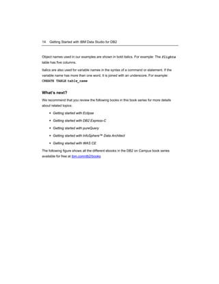 Getting started with_data_studio_for_db2 | PDF