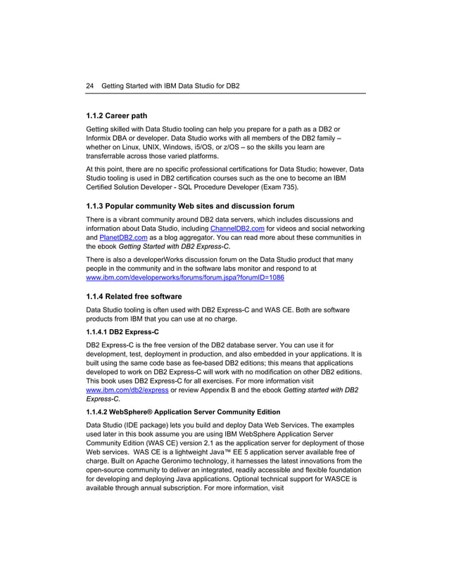 Getting started with_data_studio_for_db2 | PDF