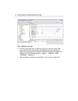 Getting started with_data_studio_for_db2 | PDF