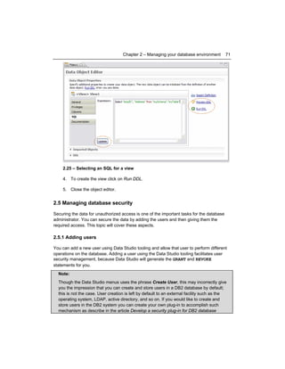 Getting started with_data_studio_for_db2 | PDF