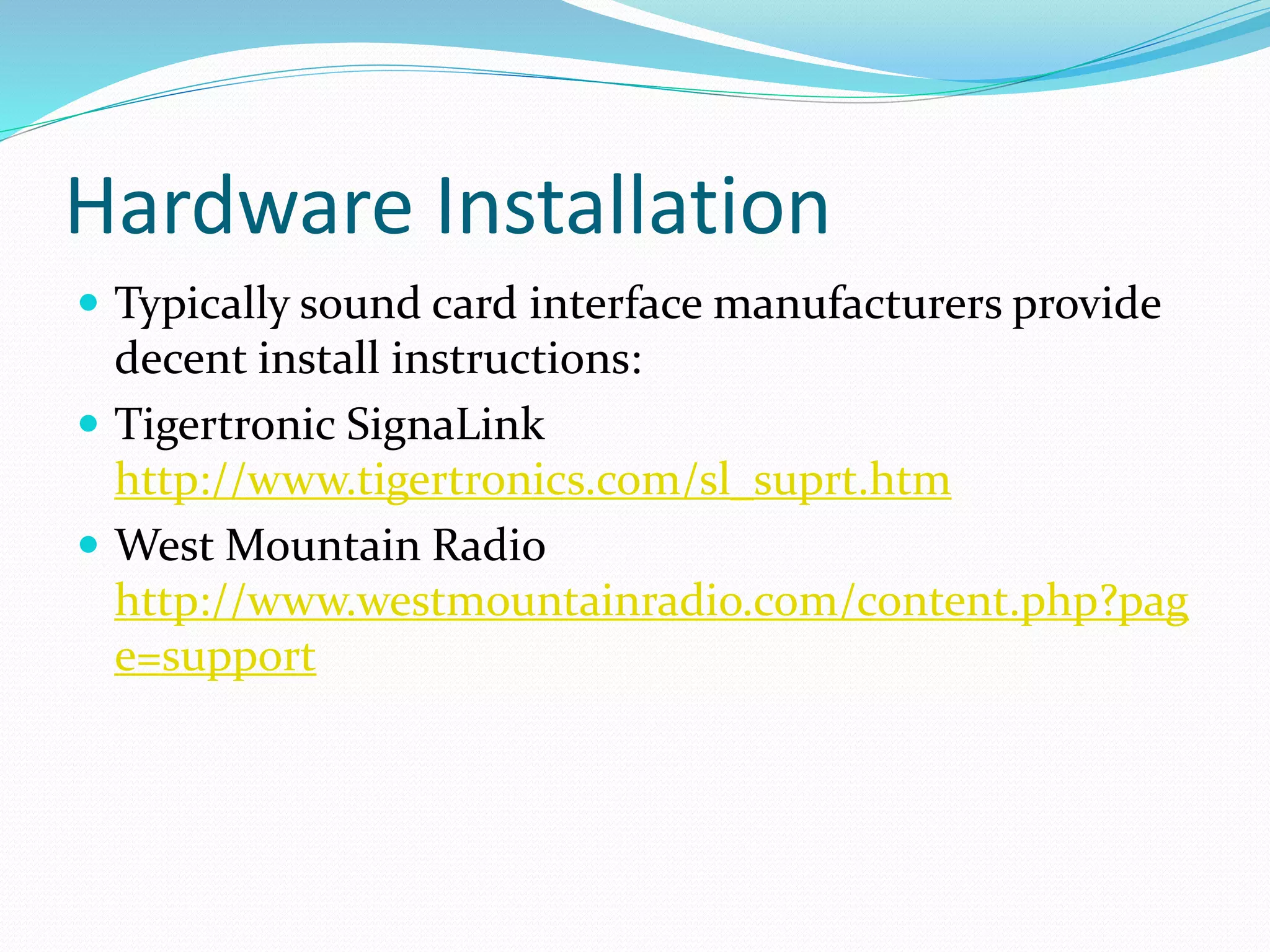 Getting started with digital modes | PPT