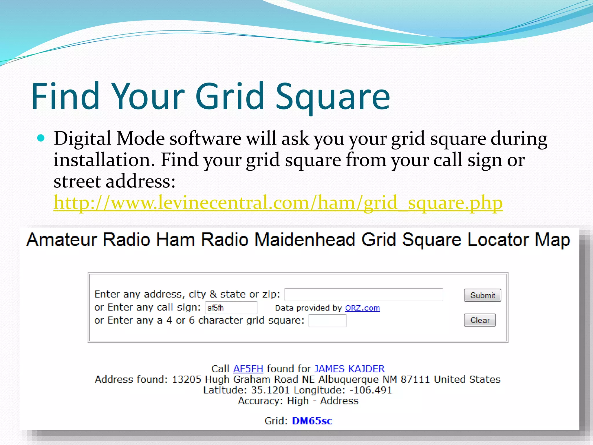 Getting started with digital modes | PPT