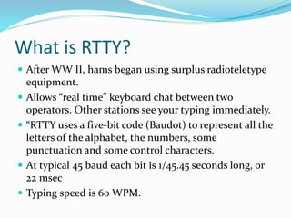 Getting started with digital modes | PPSX