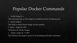 Getting started with Docker Basics | PDF