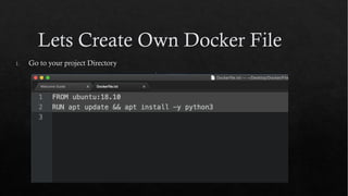 Getting started with Docker Basics | PPT