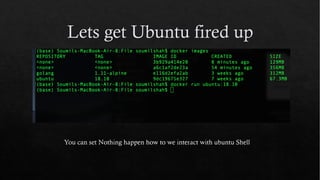 Getting started with Docker Basics | PDF
