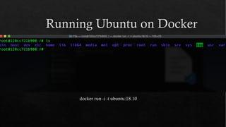 Getting started with Docker Basics | PPT