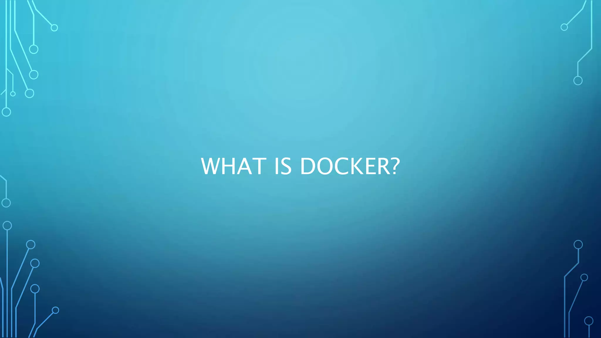 Getting started with Docker | PPTX
