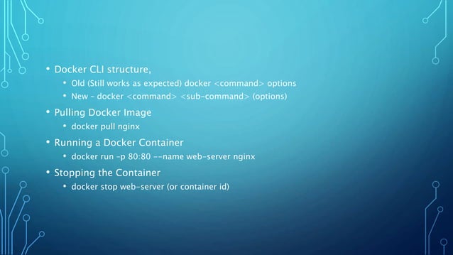 Getting started with Docker | PPTX