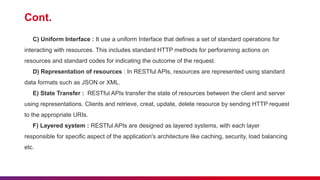 Getting started with dotnet core Web APIs | PPTX