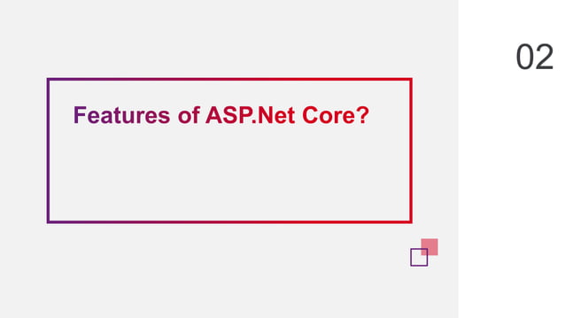Getting started with dotnet core Web APIs | PPT
