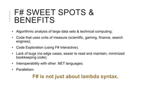 Getting Started with F# | PPTX | Programming Languages | Computing