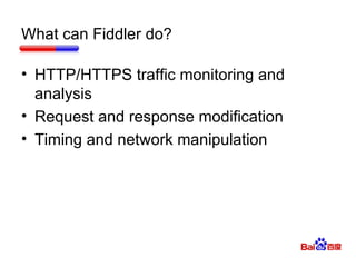 Getting started with fiddler | PPT