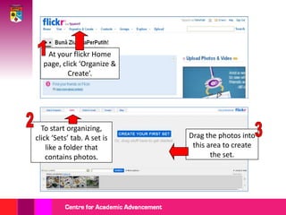 Getting started with flickr | PPTX