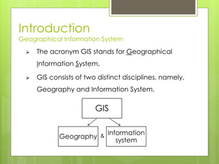 Getting started with GIS | PPTX | Geography | Science