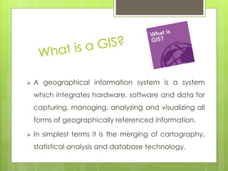 Getting started with GIS | PPTX | Geography | Science