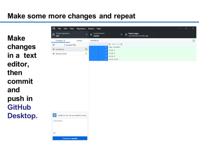 Getting started with GitHub Desktop | PDF