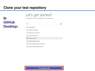Getting started with GitHub Desktop | PDF