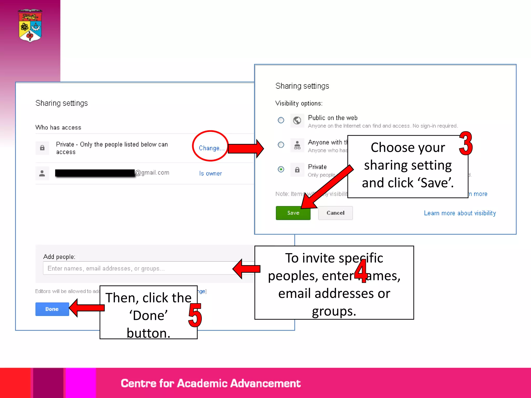Getting started with google docs | PPT